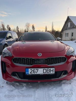 Sarkans Kia Stinger 2018 Tartu, ar dzinēja tilpumu 2.20 L un nobraukumu 158 tūkst. km par 25000 €, foto 24 vietnē AUTOMOTO.COM.LV