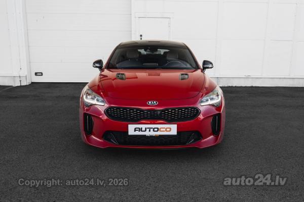 Red Kia Stinger 2018 in Tallinn, with an engine capacity of 2.20 L and mileage of 142 thousand km for 17999 €, photo 2 on AUTOMOTO.COM.LV