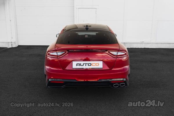 Red Kia Stinger 2018 in Tallinn, with an engine capacity of 2.20 L and mileage of 142 thousand km for 17999 €, photo 7 on AUTOMOTO.COM.LV