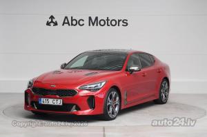 Red Kia Stinger 2018 in Tallinn, with an engine capacity of 3.30 L and mileage of 89 thousand km for 23990 €, photo  on AUTOMOTO.COM.LV