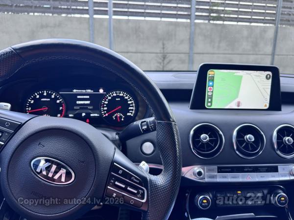 Red Kia Stinger 2020 in Tallinn, with an engine capacity of 3.30 L and mileage of 97 thousand km for 28900 €, photo 7 on AUTOMOTO.COM.LV
