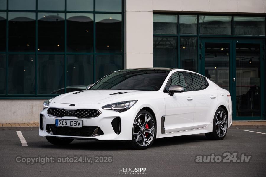 Белый Киа Stinger 2019 в Таллин, объемом двигателя 3.30 л и пробегом 161 тыс. км за 21499 €, фото 5 на AUTOMOTO.COM.LV