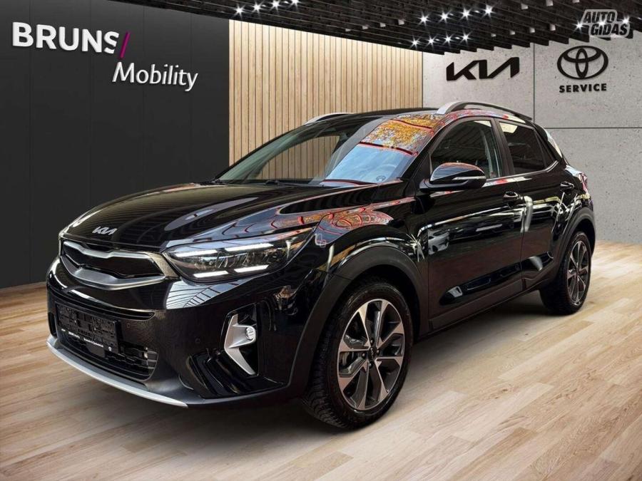 Black Kia Stonic 2025 in Kaunas, with an engine capacity of 1.00 L and mileage of 16 thousand km for 23276 €, photo 2 on AUTOMOTO.COM.LV