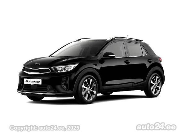 Black Kia Stonic 2020 in Tallinn, with an engine capacity of 1.00 L and mileage of 86 thousand km for 14900 €, photo 1 on AUTOMOTO.COM.LV