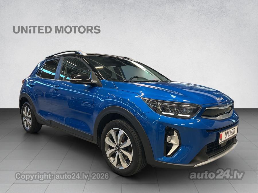 Blue Kia Stonic 2023 in Tallinn, with an engine capacity of 1.00 L and mileage of 77 thousand km for 15500 €, photo 9 on AUTOMOTO.COM.LV