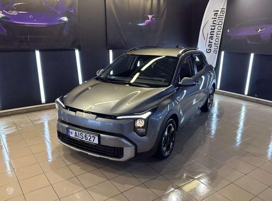 Pelēks Kia Stonic 2026 Viļņa, ar dzinēja tilpumu 1.00 L un nobraukumu 11 tūkst. km par 20950 €, foto 1 vietnē AUTOMOTO.COM.LV