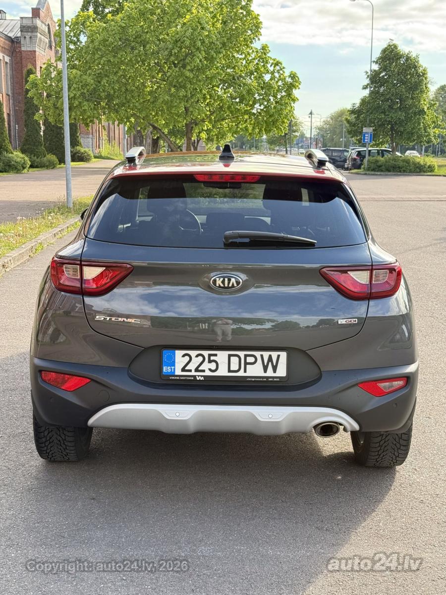 Grey Kia Stonic 2020 in Tallinn, with an engine capacity of 1.00 L and mileage of 67 thousand km for 14300 €, photo 7 on AUTOMOTO.COM.LV