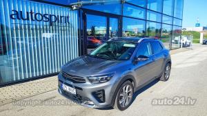 Grey Kia Stonic 2024 in Tallinn, with an engine capacity of 1.00 L and mileage of 20 thousand km for 20990 €, photo  on AUTOMOTO.COM.LV