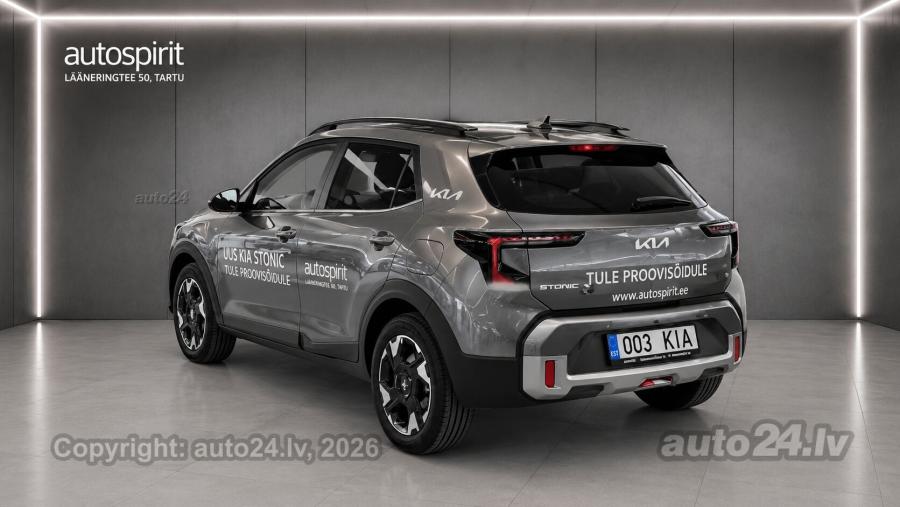 Pelēks Kia Stonic 2026 Tartu, ar dzinēja tilpumu 1.00 L un nobraukumu 3 tūkst. km par 24990 €, foto 4 vietnē AUTOMOTO.COM.LV