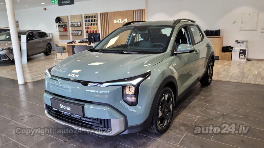 Kia Stonic 2026 in Parnu, with an engine capacity of 1.00 L and mileage of 0 thousand km for 22379 €, photo 1 on AUTOMOTO.COM.LV