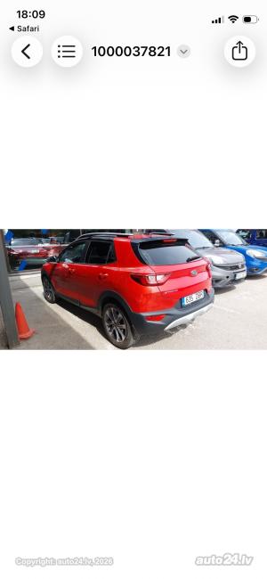 Red Kia Stonic 2019 in Tallinn, with an engine capacity of 1.00 L and mileage of 82 thousand km for 12000 €, photo 4 on AUTOMOTO.COM.LV