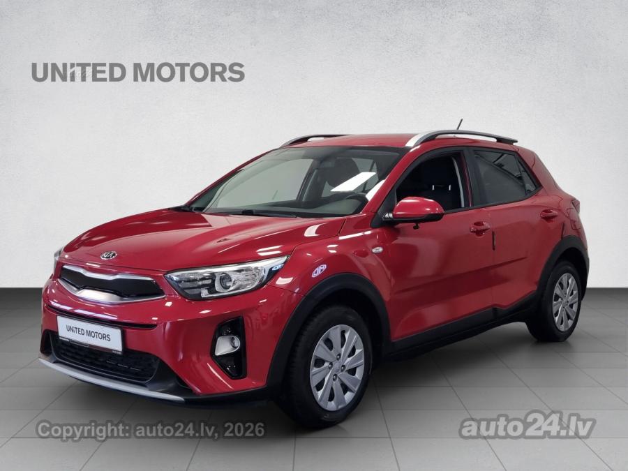 Red Kia Stonic 2019 in Johvi, with an engine capacity of 1.40 L and mileage of 35 thousand km for 9900 €, photo 1 on AUTOMOTO.COM.LV
