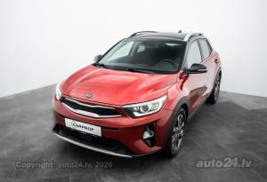 Red Kia Stonic 2019 in Tallinn, with an engine capacity of 1.00 L and mileage of 85 thousand km for 11999 €, photo  on AUTOMOTO.COM.LV
