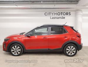 Red Kia Stonic 2022 in Tallinn, with an engine capacity of 1.00 L and mileage of 68 thousand km for 15900 €, photo 3 on AUTOMOTO.COM.LV