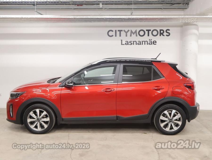 Red Kia Stonic 2022 in Tallinn, with an engine capacity of 1.00 L and mileage of 68 thousand km for 15900 €, photo 3 on AUTOMOTO.COM.LV