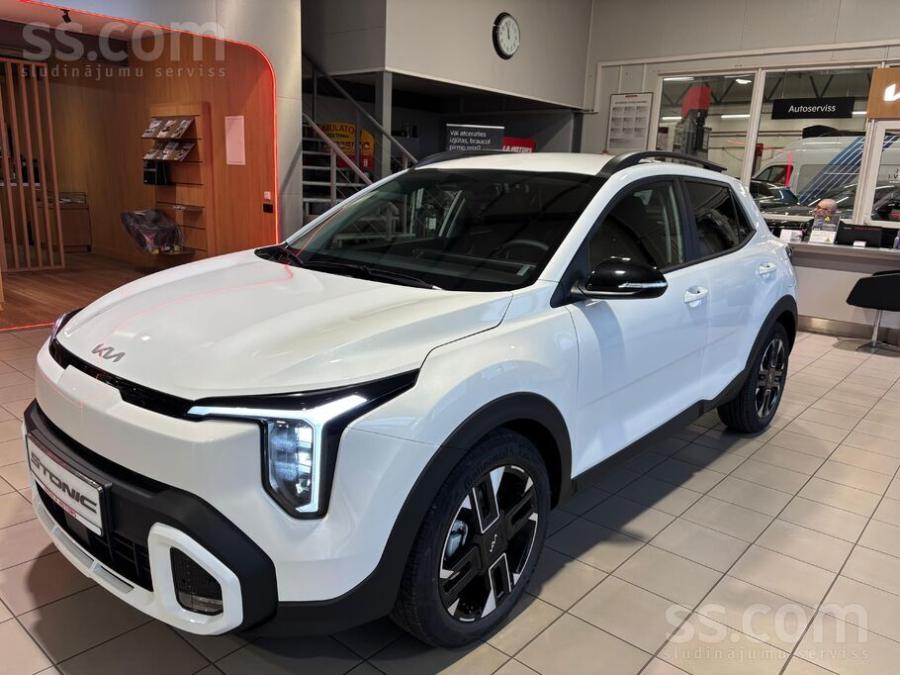 Balts Kia Stonic 2025 Liepāja, ar dzinēja tilpumu 1.00 L un nobraukumu 6 tūkst. km par 26940 €, foto 29 vietnē AUTOMOTO.COM.LV