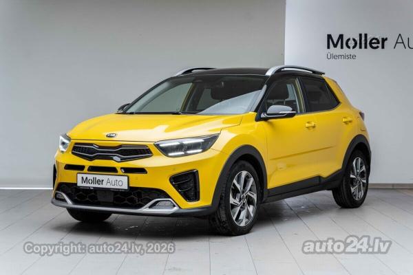 Dzeltens Kia Stonic 2021 Tallina, ar dzinēja tilpumu 1.00 L un nobraukumu 49 tūkst. km par 17750 €, foto 1 vietnē AUTOMOTO.COM.LV