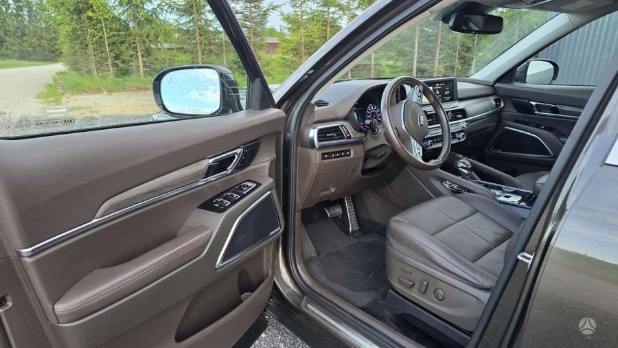 Brūns Kia Telluride 2021 Raseiniai, ar dzinēja tilpumu 3.80 L un nobraukumu 140 tūkst. km par 27000 €, foto 7 vietnē AUTOMOTO.COM.LV