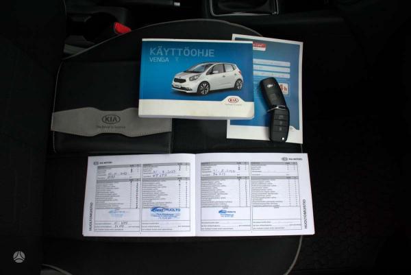 Black Kia Venga 2017 in Klaipeda, with an engine capacity of 1.59 L and mileage of 64 thousand km for 9300 €, photo 8 on AUTOMOTO.COM.LV