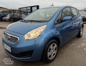 Zils Kia Venga 2011 Viļņa, ar dzinēja tilpumu 1.60 L un nobraukumu 52 tūkst. km par 6900 €, foto  vietnē AUTOMOTO.COM.LV