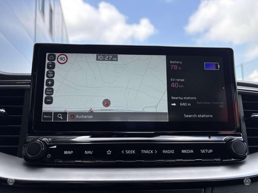 Grey Kia XCeed 2021 in Vilnius, with an engine capacity of 1.58 L and mileage of 109 thousand km for 16999 €, photo 11 on AUTOMOTO.COM.LV