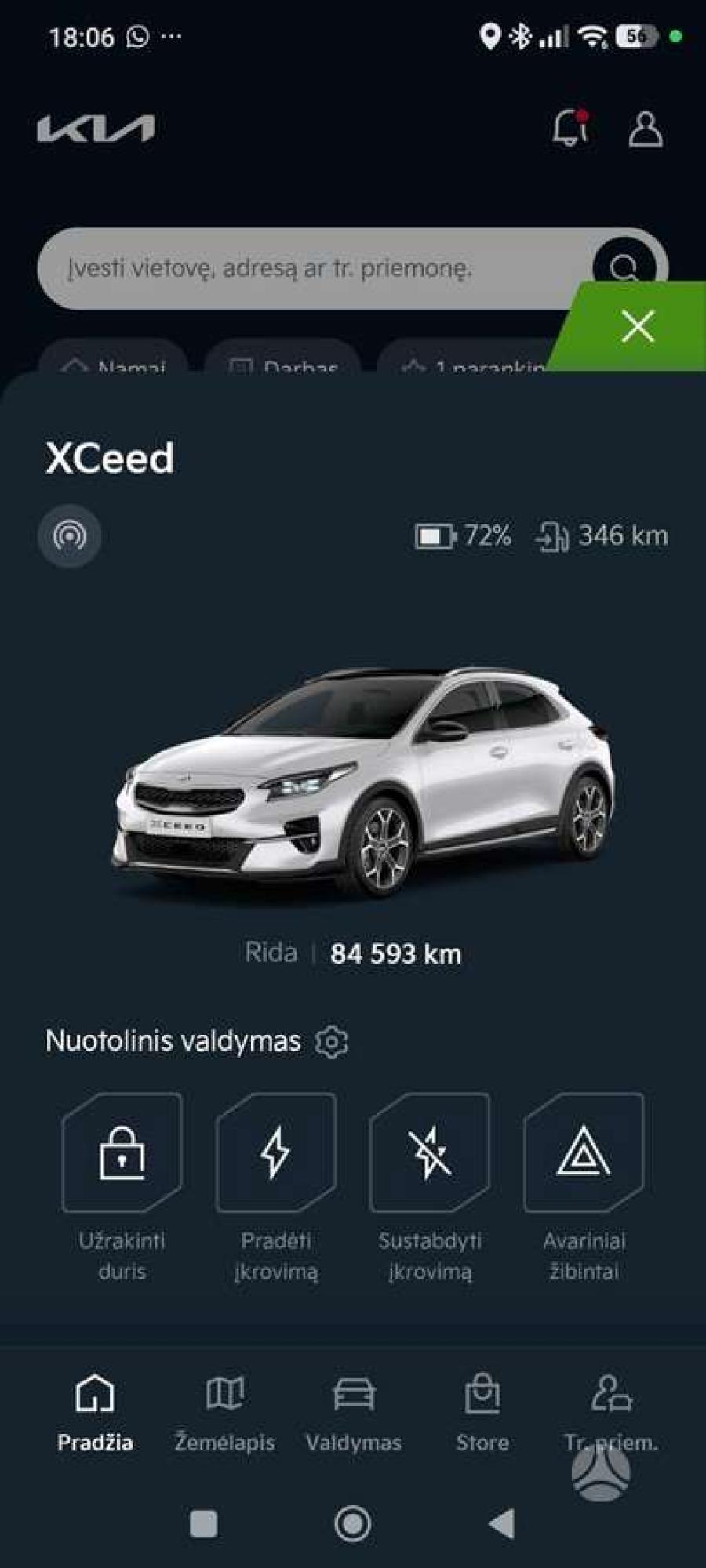 Серый Киа XCeed 2022 в Шяуляй, объемом двигателя 1.60 л и пробегом 85 тыс. км за 16950 €, фото 14 на AUTOMOTO.COM.LV