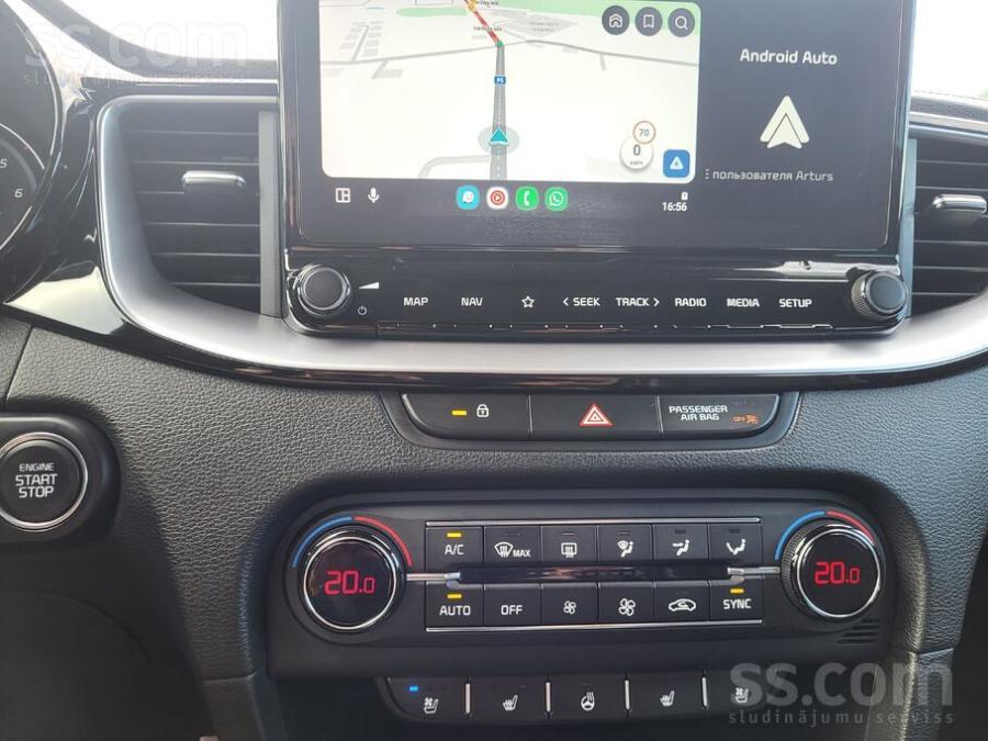 Red Kia XCeed 2019 in Riga, with an engine capacity of 1.60 L and mileage of 61 thousand km for 20200 €, photo 5 on AUTOMOTO.COM.LV