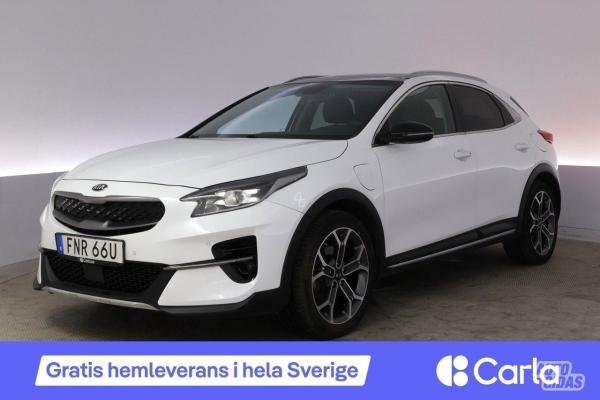 White Kia XCeed 2021 in Kaunas, with an engine capacity of 0.00 L and mileage of 56 thousand km for 24584 €, photo 1 on AUTOMOTO.COM.LV
