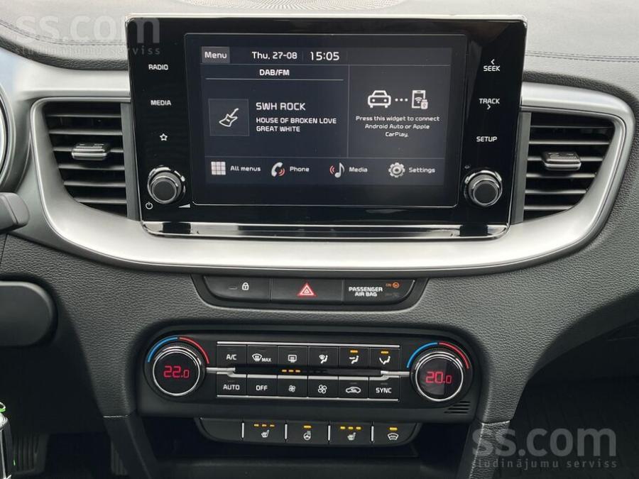 Balts Kia XCeed 2024 Rīga, ar dzinēja tilpumu 1.50 L un nobraukumu 45 tūkst. km par 19990 €, foto 15 vietnē AUTOMOTO.COM.LV