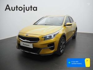 Dzeltens Kia XCeed 2021 Viļņa, ar dzinēja tilpumu 1.48 L un nobraukumu 90 tūkst. km par 16500 €, foto  vietnē AUTOMOTO.COM.LV