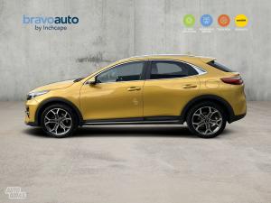 Yellow Kia XCeed 2021 in Kaunas, with an engine capacity of 1.50 L and mileage of 55 thousand km for 18771 €, photo 2 on AUTOMOTO.COM.LV
