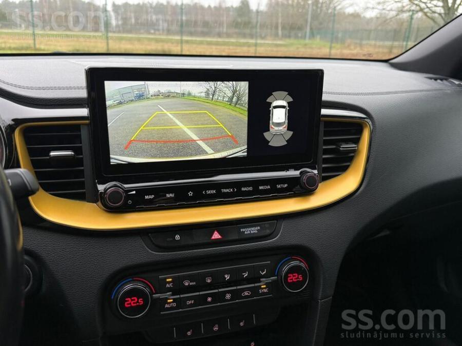 Желтый Киа XCeed 2021 в Валмиера, объемом двигателя 1.60 л и пробегом 150 тыс. км за 12500 €, фото 13 на AUTOMOTO.COM.LV