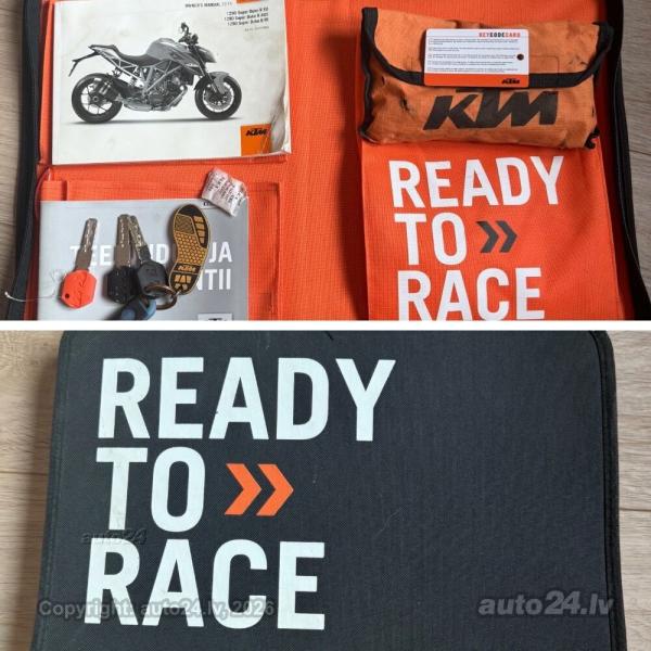 Black KTM 1290 Super Duke 2014 in Tartu, with an engine capacity of 1.30 L and mileage of 46 thousand km for 7500 €, photo 8 on AUTOMOTO.COM.LV