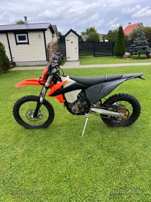 KTM 250 EXC-F 2021 in Tallinn on AUTOMOTO.COM.LV KTM 250 EXC-F 2021 in Tallinn, with an engine capacity of 0.25 L and mileage of 0 thousand km for 5700 €, photo 1 on AUTOMOTO.COM.LV