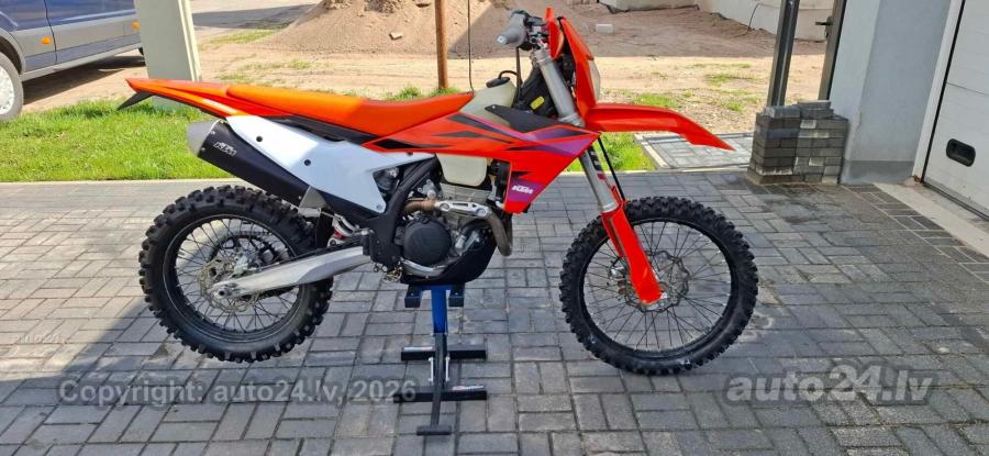 Oranžs KTM 250 EXC-F 2024 Tallina, ar dzinēja tilpumu 0.25 L un nobraukumu 7 tūkst. km par 6990 €, foto 1 vietnē AUTOMOTO.COM.LV