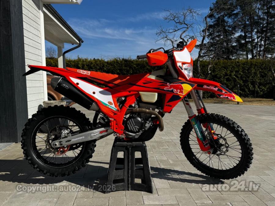 Orange KTM 250 EXC-F 2025 in Saku, with an engine capacity of 0.25 L and mileage of 82 thousand km for 6899 €, photo 1 on AUTOMOTO.COM.LV
