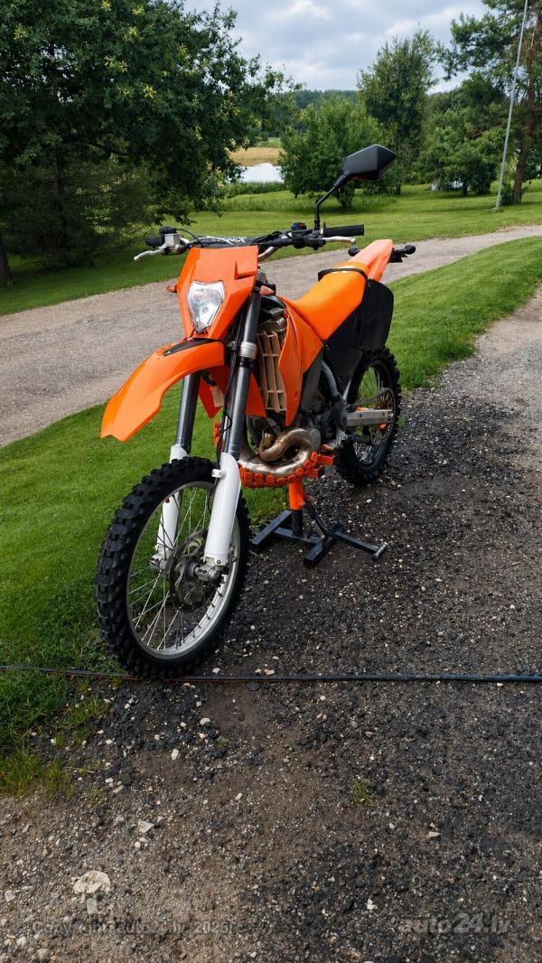 KTM 250 EXC 2000 in Tartu, with an engine capacity of 0.25 L and mileage of 10 thousand km for 2500 €, photo 1 on AUTOMOTO.COM.LV