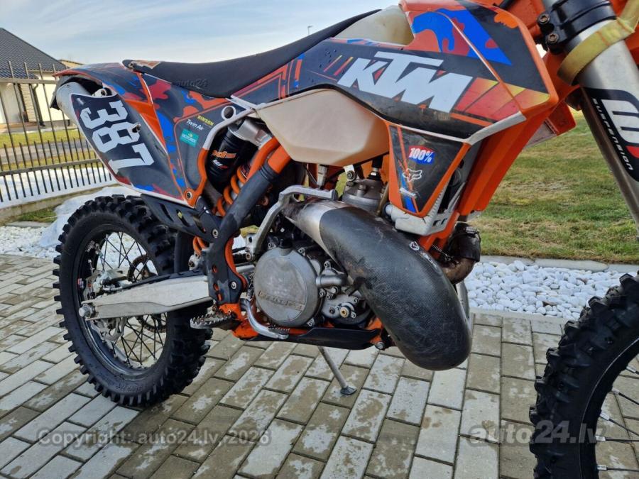 KTM 250 EXC 2016 in Parnu, with an engine capacity of 0.25 L and mileage of 199 thousand km for 3700 €, photo 3 on AUTOMOTO.COM.LV