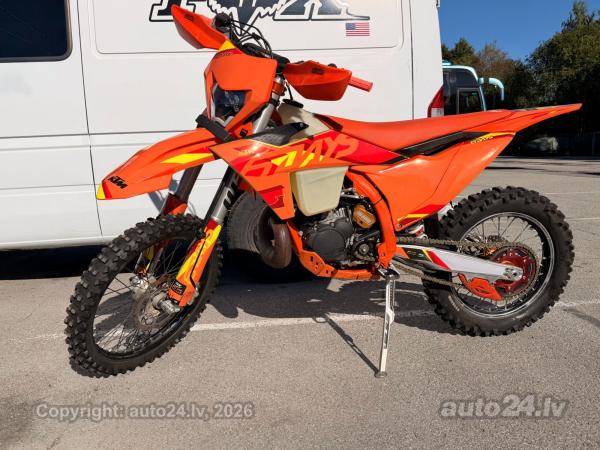 KTM 250 EXC 2025 in Tallinn, with an engine capacity of 0.25 L and mileage of 0 thousand km for 6900 €, photo 1 on AUTOMOTO.COM.LV