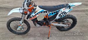 White KTM 250 EXC 2015 in Voru, with an engine capacity of 0.25 L and mileage of 0 thousand km for 3000 €, photo 3 on AUTOMOTO.COM.LV