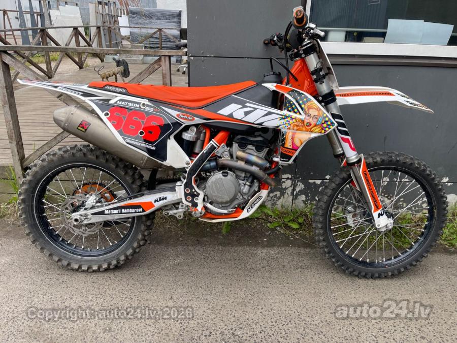 KTM 250 SX-F 2018 in Tallinn, with an engine capacity of 0.25 L and mileage of 0 thousand km for 3500 €, photo 3 on AUTOMOTO.COM.LV