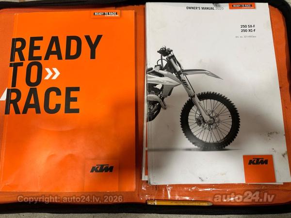 KTM 250 SX-F 2020 in Tallinn, with an engine capacity of 0.00 L and mileage of 0 thousand km for 3750 €, photo 6 on AUTOMOTO.COM.LV