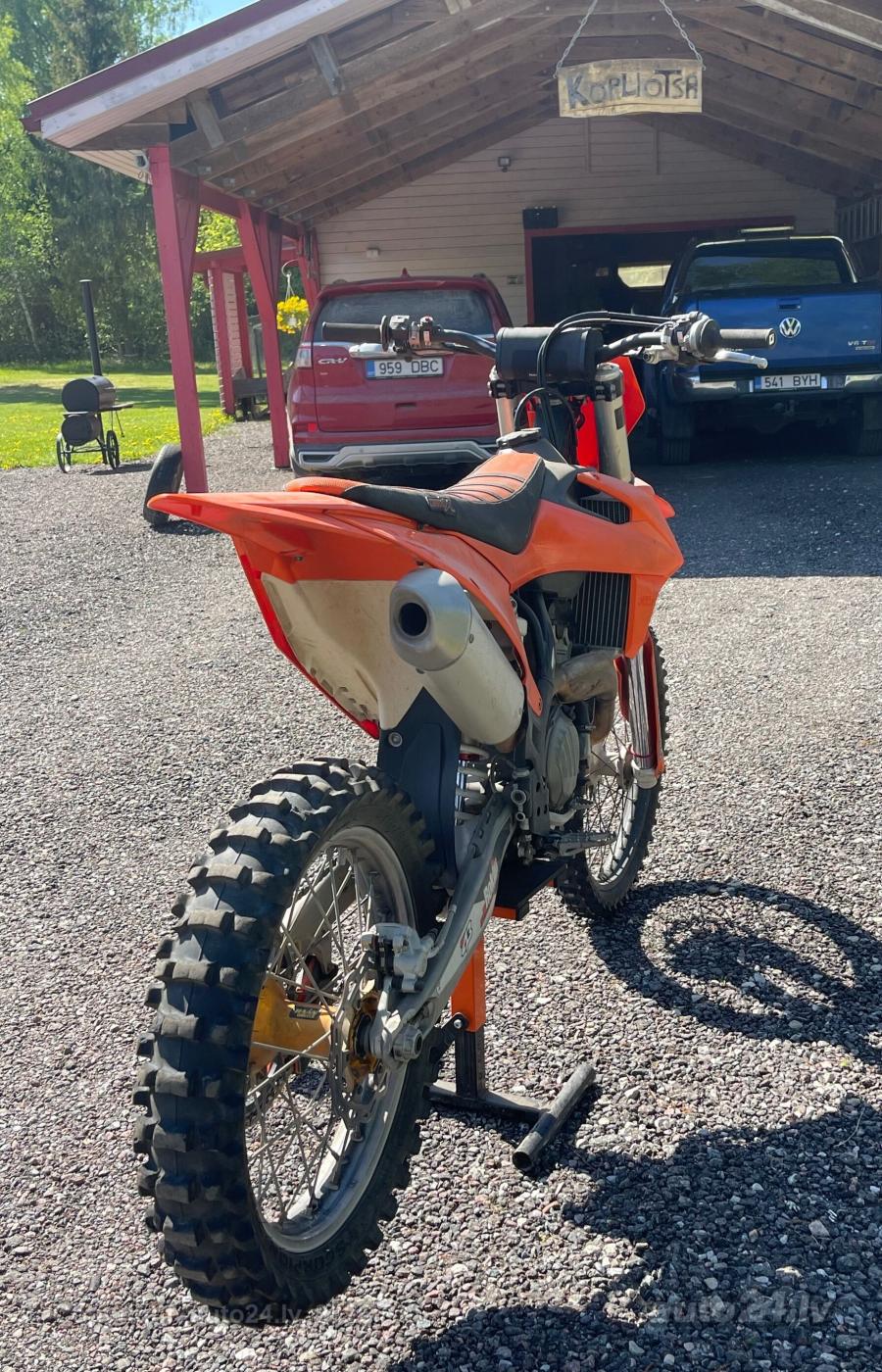 KTM 250 SX-F 2021 in Tallinn, with an engine capacity of 0.25 L and mileage of 156 thousand km for 3500 €, photo 5 on AUTOMOTO.COM.LV