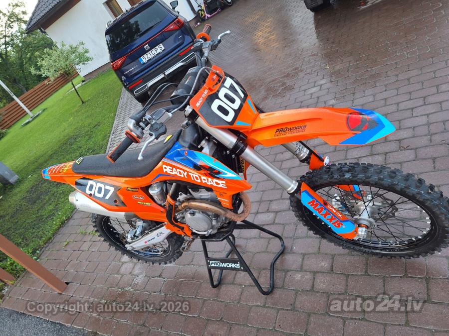 KTM 250 SX-F 2022 in Tallinn, with an engine capacity of 0.00 L and mileage of 0 thousand km for 4000 €, photo 3 on AUTOMOTO.COM.LV