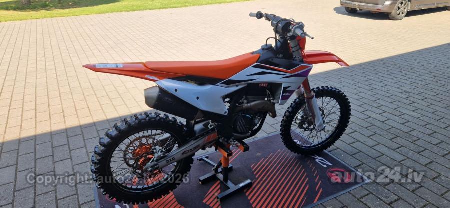 KTM 250 SX-F 2024 in Tallinn, with an engine capacity of 0.25 L and mileage of 0 thousand km for 5300 €, photo 3 on AUTOMOTO.COM.LV