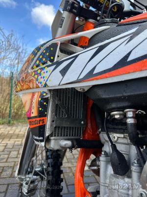 Orange KTM 250 SX-F 2018 in Viljandi, with an engine capacity of 0.25 L and mileage of 128 thousand km for 3799 €, photo 13 on AUTOMOTO.COM.LV