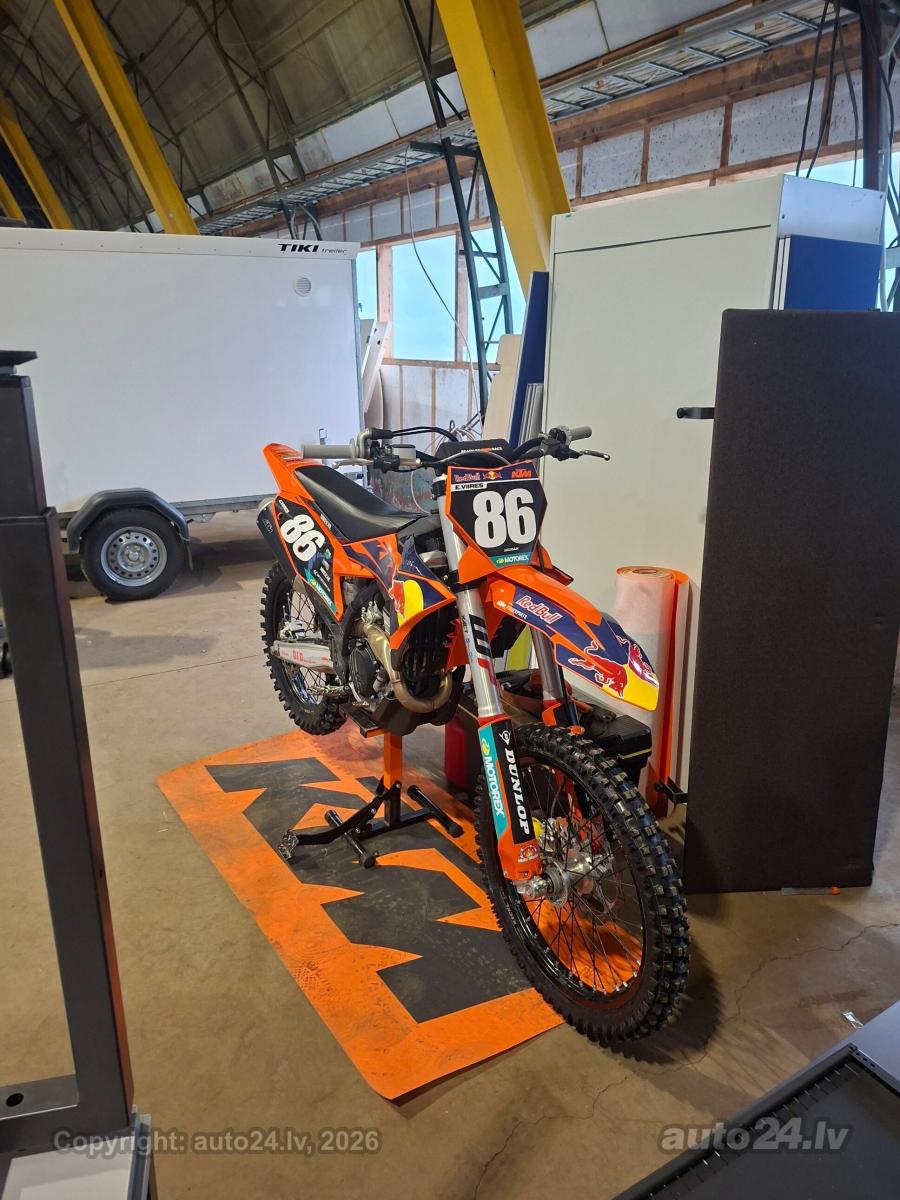 Orange KTM 250 SX-F 2026 in Viljandi, with an engine capacity of 0.00 L and mileage of 0 thousand km for 6000 €, photo 3 on AUTOMOTO.COM.LV