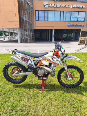 Orange KTM 300 EXC 2023 in Tallinn, with an engine capacity of 0.00 L and mileage of 280 thousand km for 5999 €, photo 3 on AUTOMOTO.COM.LV