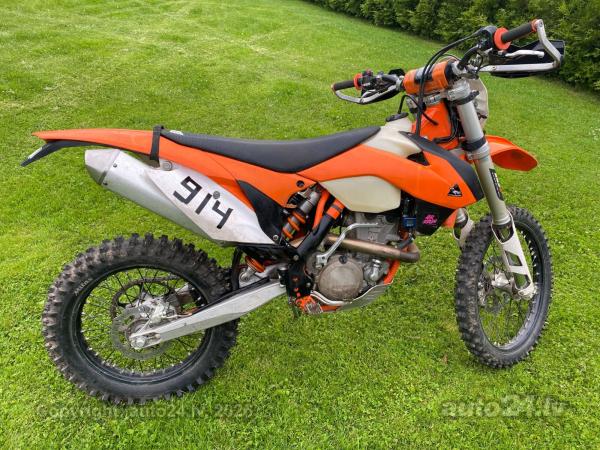 KTM 350 EXC-F 2015 in Tartu, with an engine capacity of 0.35 L and mileage of 4 thousand km for 4000 €, photo 1 on AUTOMOTO.COM.LV