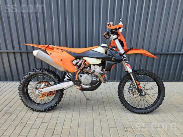 KTM 350 EXC-F 2018 Rīga, ar dzinēja tilpumu 0.35 L un nobraukumu 0 tūkst. km par 4990 €, foto 1 vietnē AUTOMOTO.COM.LV